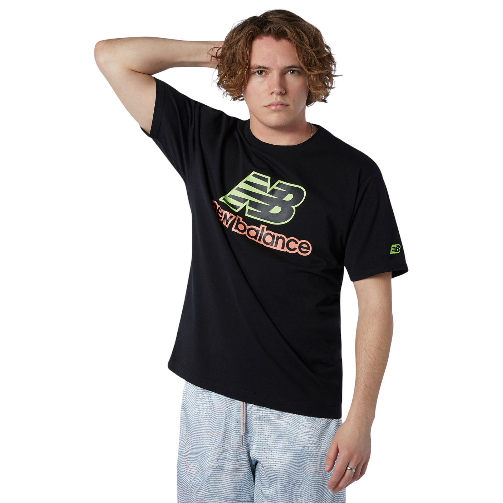 New Balance Athletics Psych Varsity Tee - Black - MT11540-BK