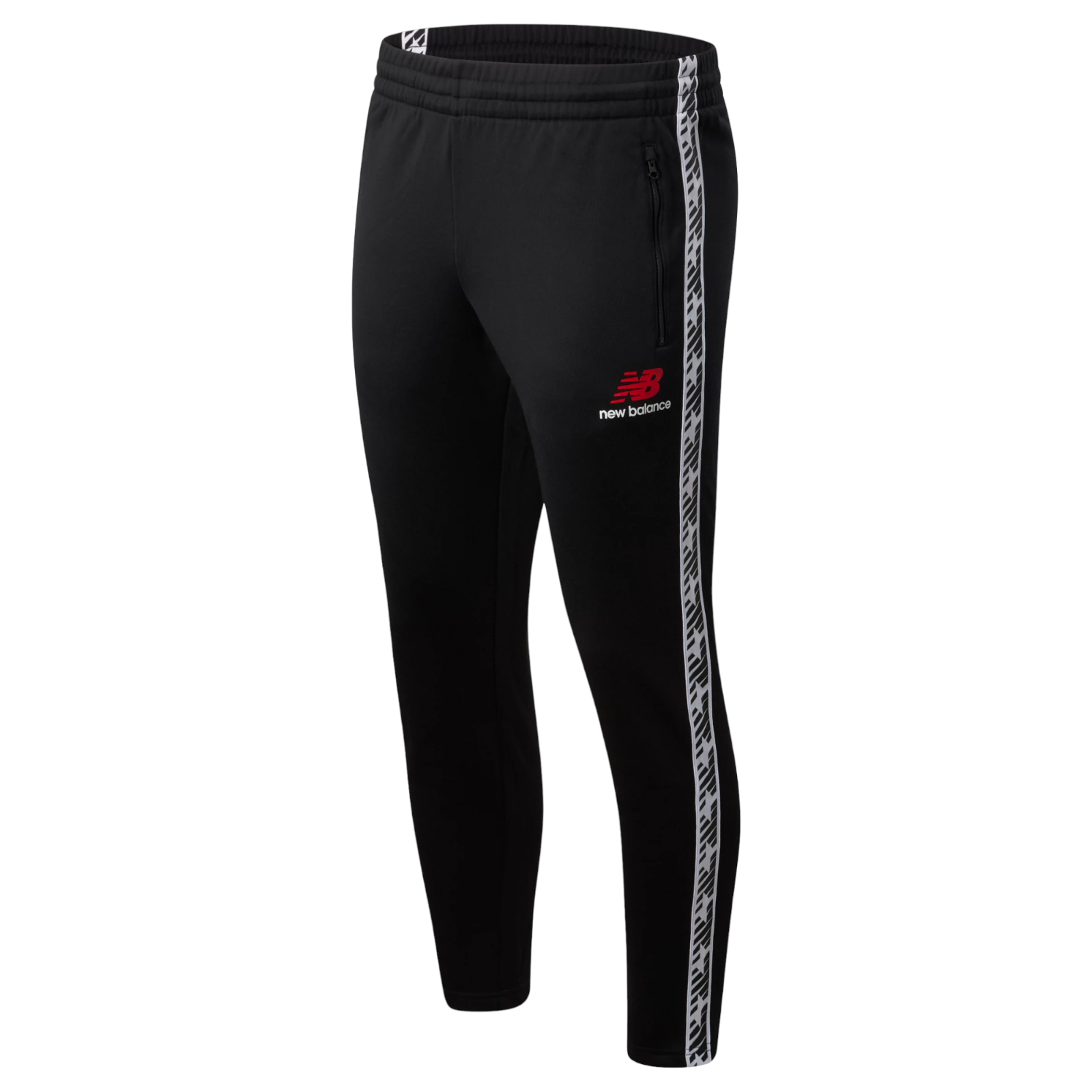 New Balance Essentials Track Pant - Black White - MP01516-BK