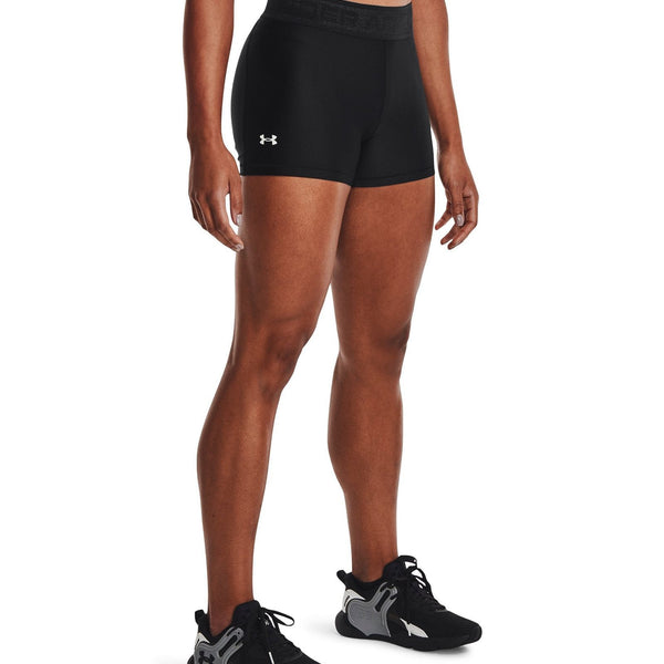 Under Armour Women s HeatGear Mesh Shorts Black ViaductClothing