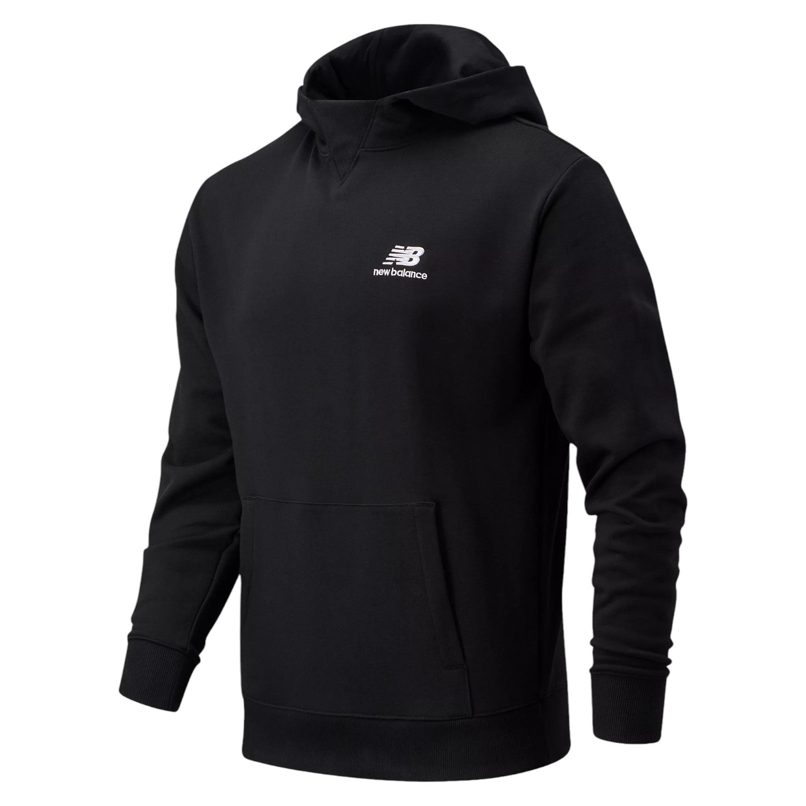 New Balance Athletics Village Fleece Pullover Hoodie - Black - MT03505-BK