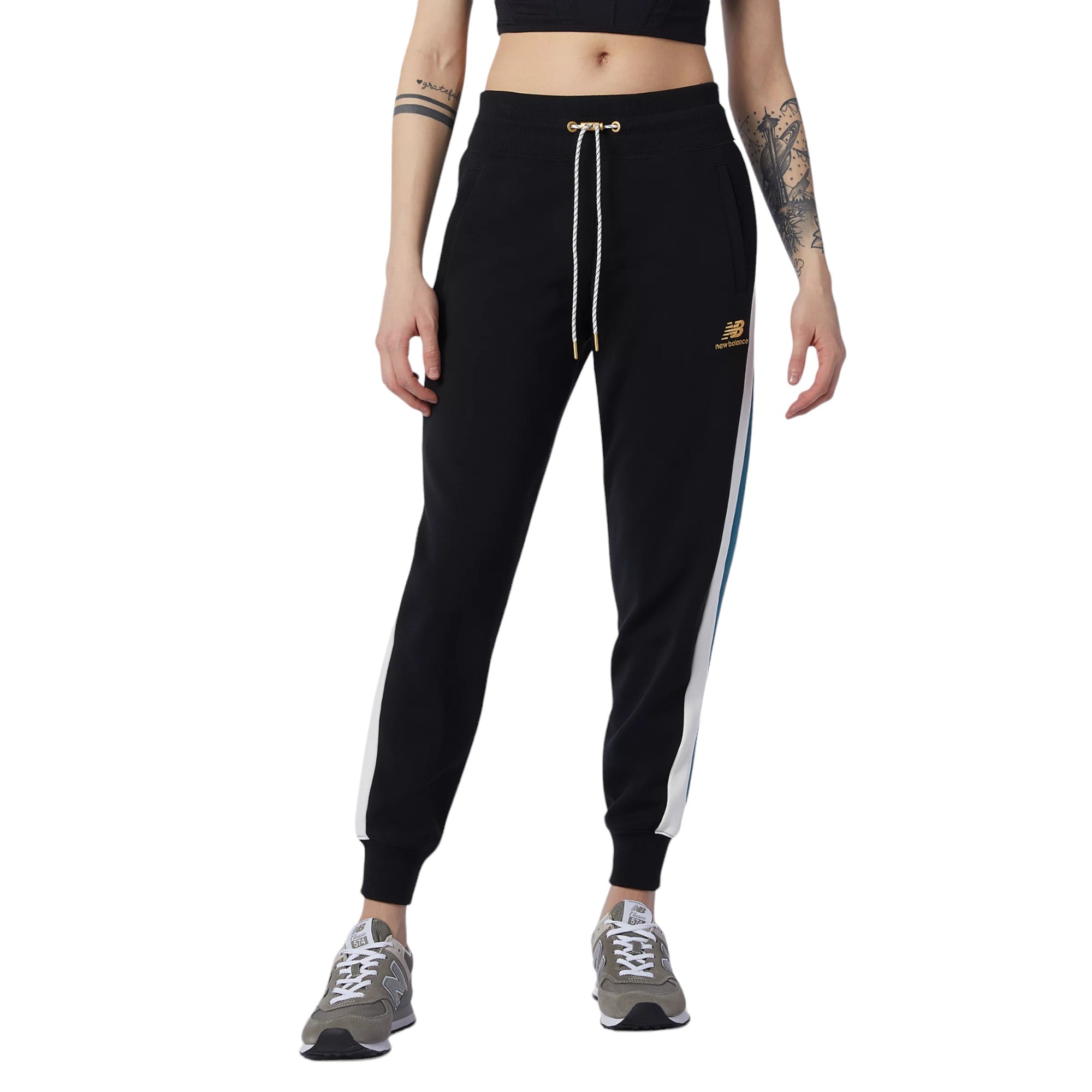 New Balance Womens NB Athletics Higher Learning pants - Black - WP13513-BK